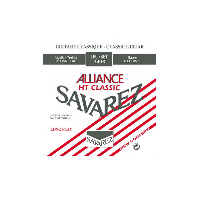 Cordes Savarez Alliance HT Classic, guitare, 540R tension standard | 623401 | 623401